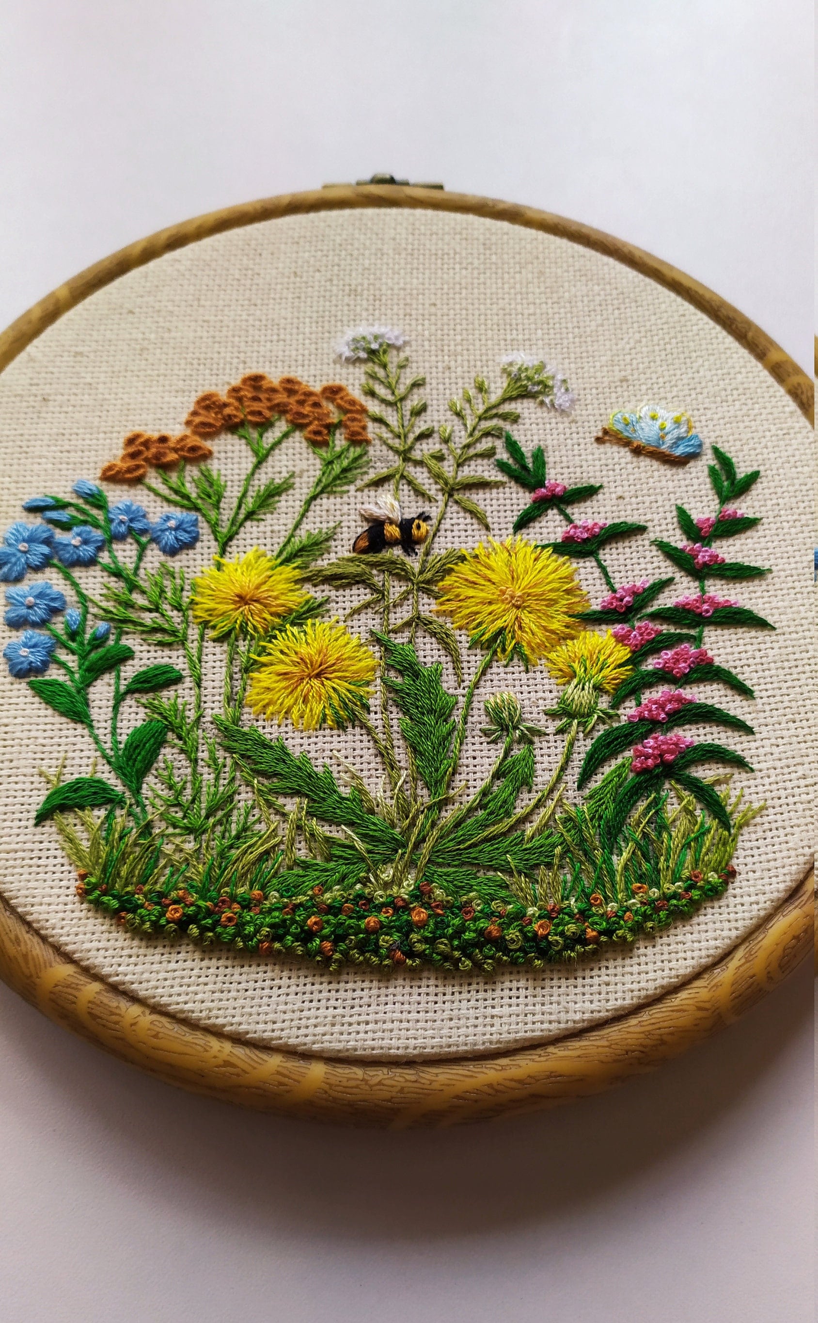 Spring Decor Embroidery Spring Decor Embroidery Art - Etsy