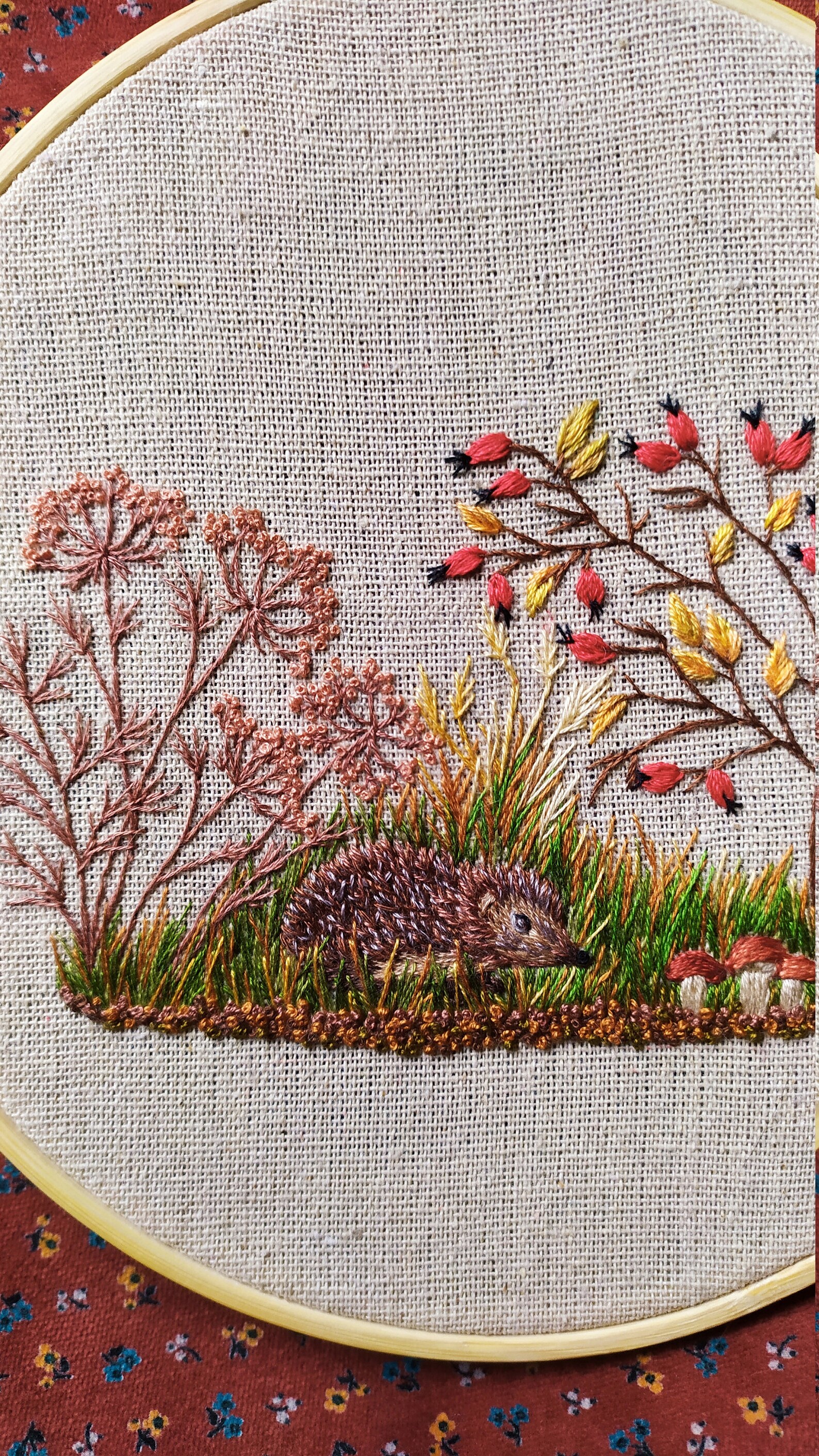 Hand Embroidery Embroidery Art Modern Embroidery Thread - Etsy