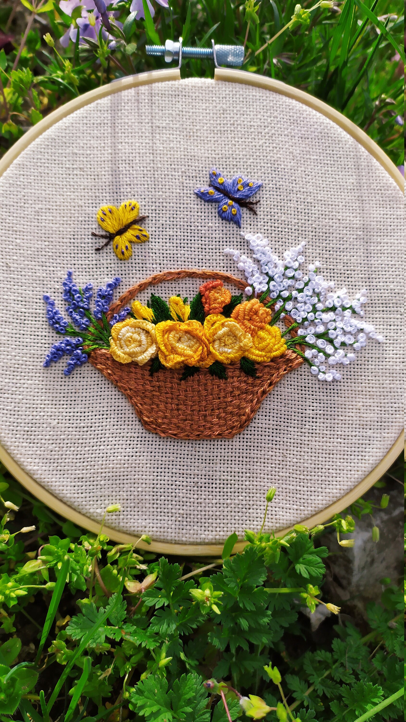 Embroidery Art, Modern Embroidery, Original Artwork, Wall Art, Handmade ...