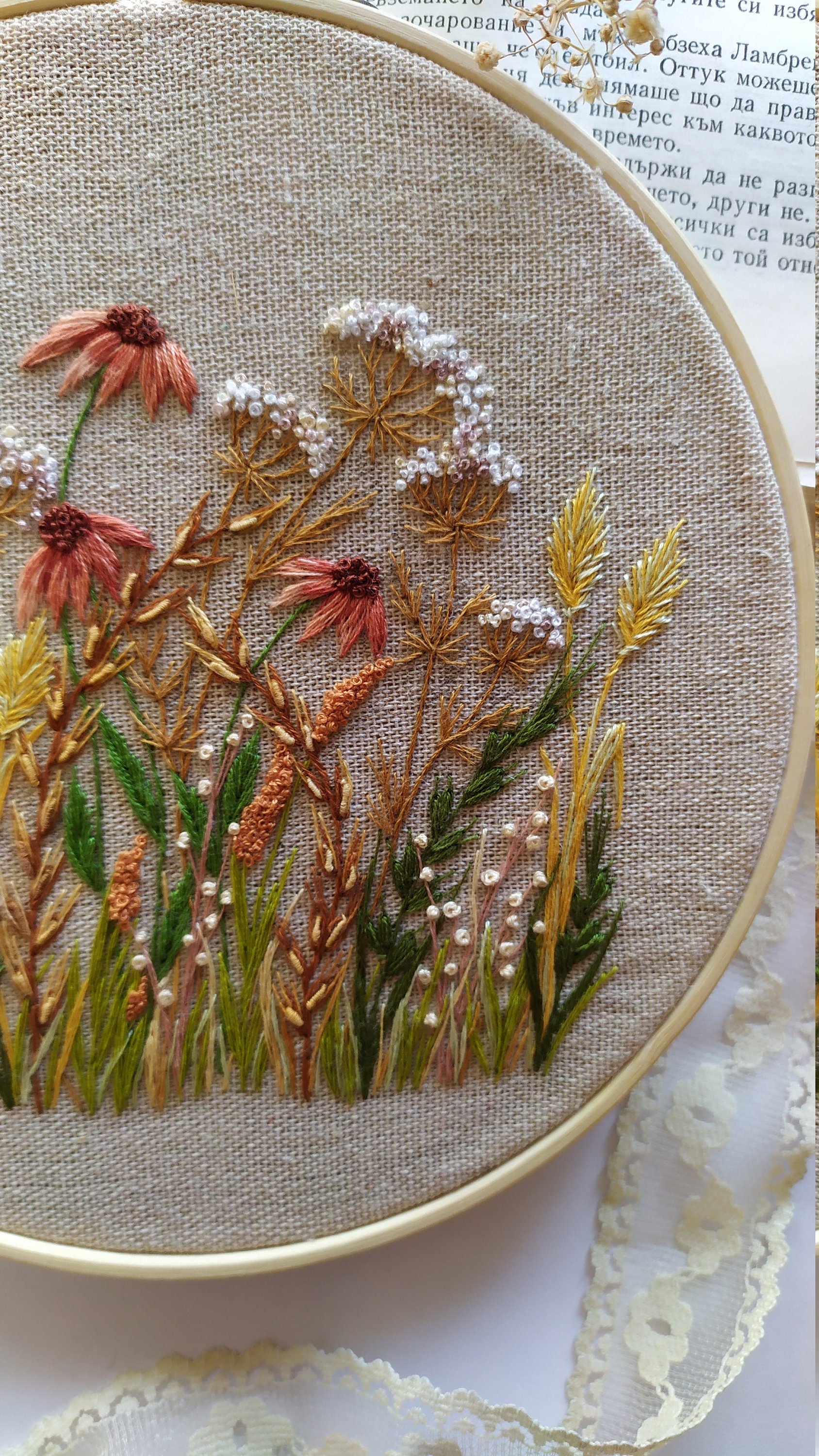 Embroidery Flowers Wild Flower Botanical Flowers Flowers - Etsy