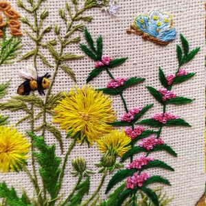 Spring Decor, Embroidery Spring Decor, , Embroidery Art, Modern ...