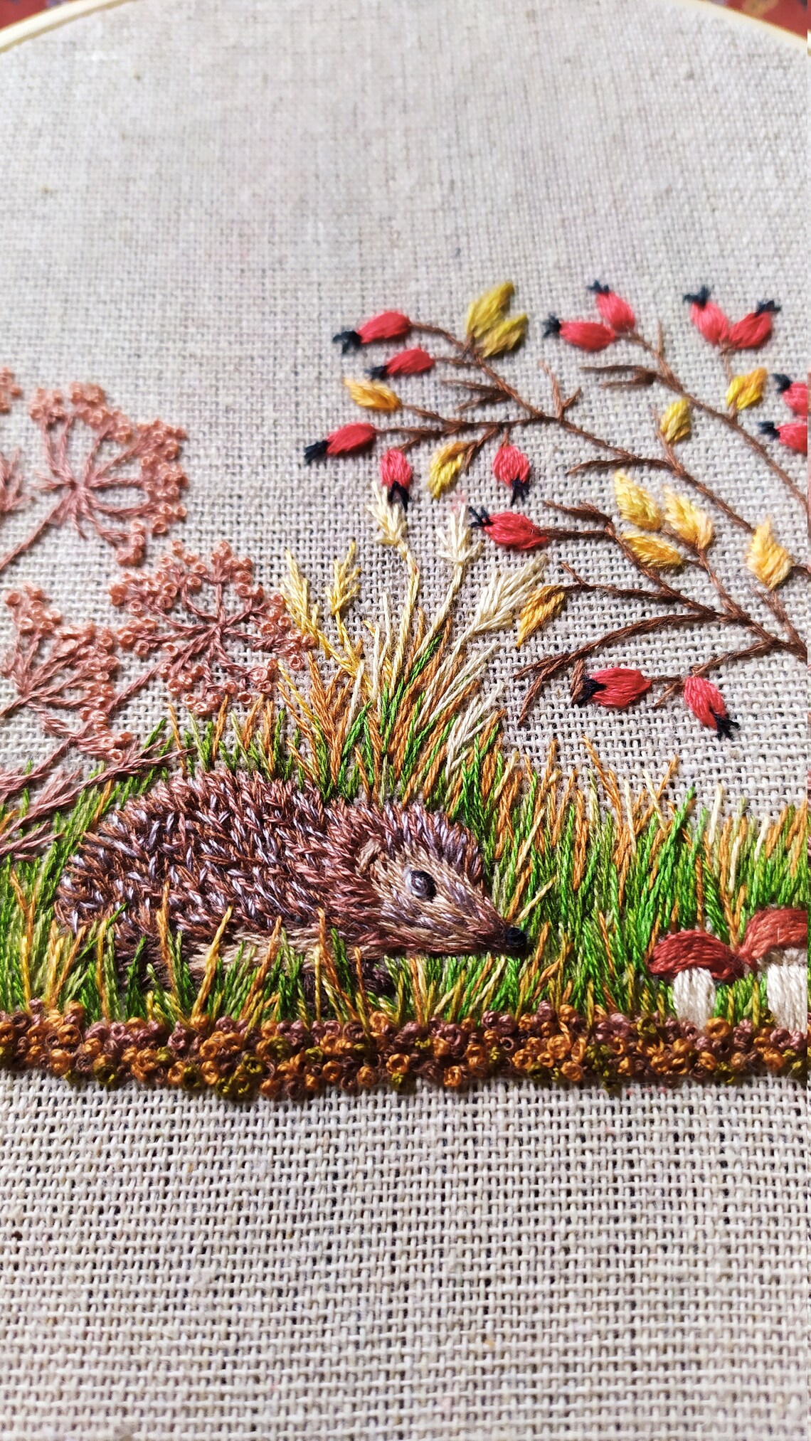 Hand Embroidery Embroidery Art Modern Embroidery Thread - Etsy