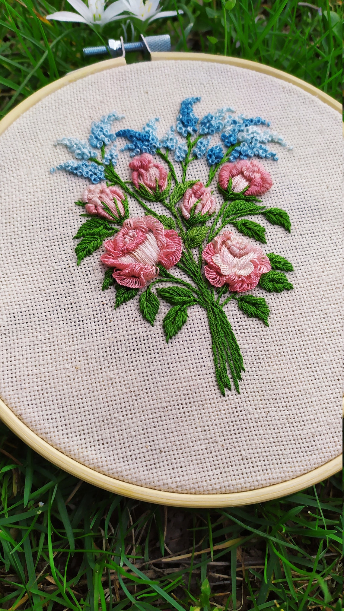 3D Embroidery Embroidery Art Modern Embroidery Original - Etsy