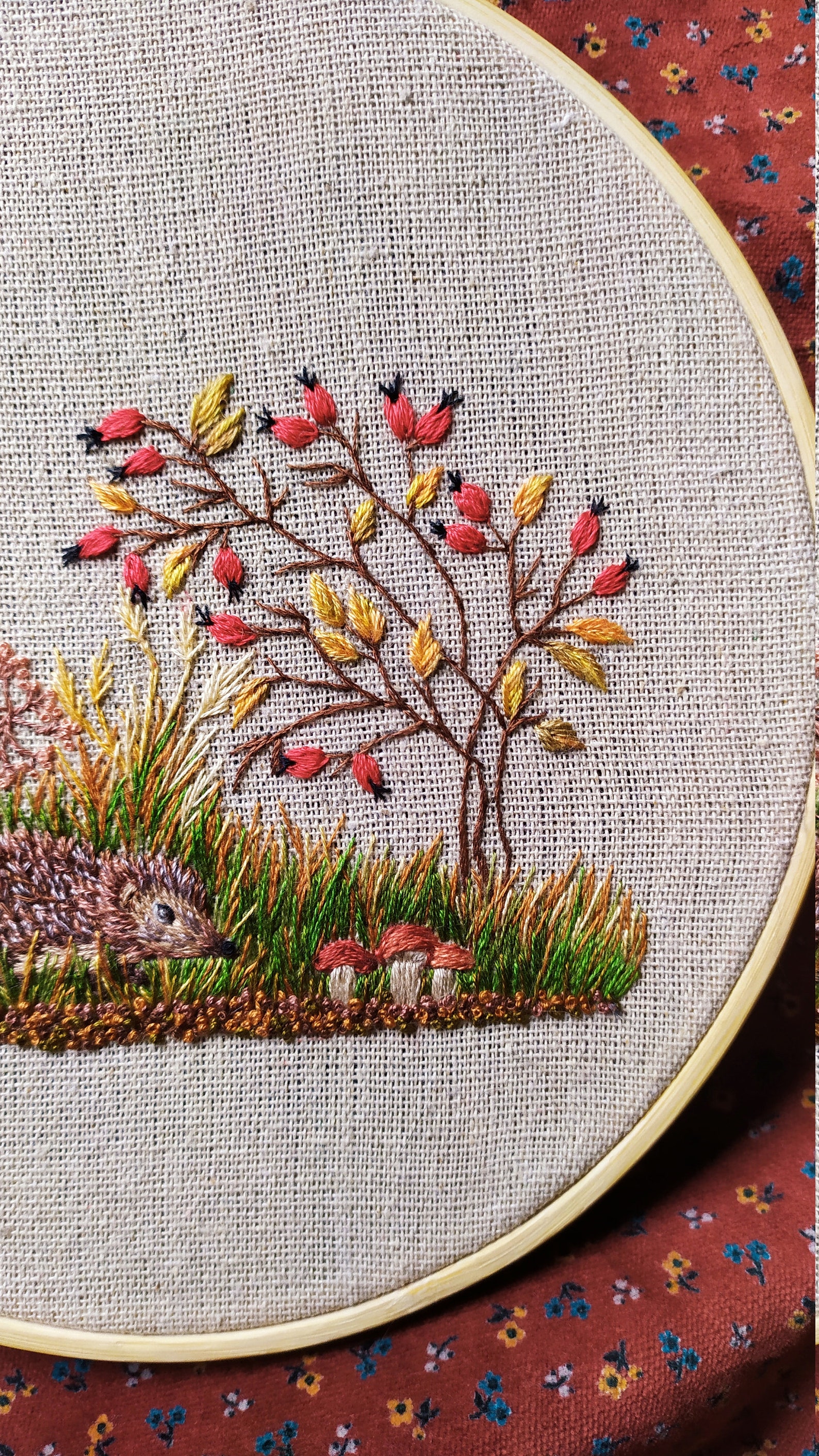 Hand Embroidery Embroidery Art Modern Embroidery Thread - Etsy