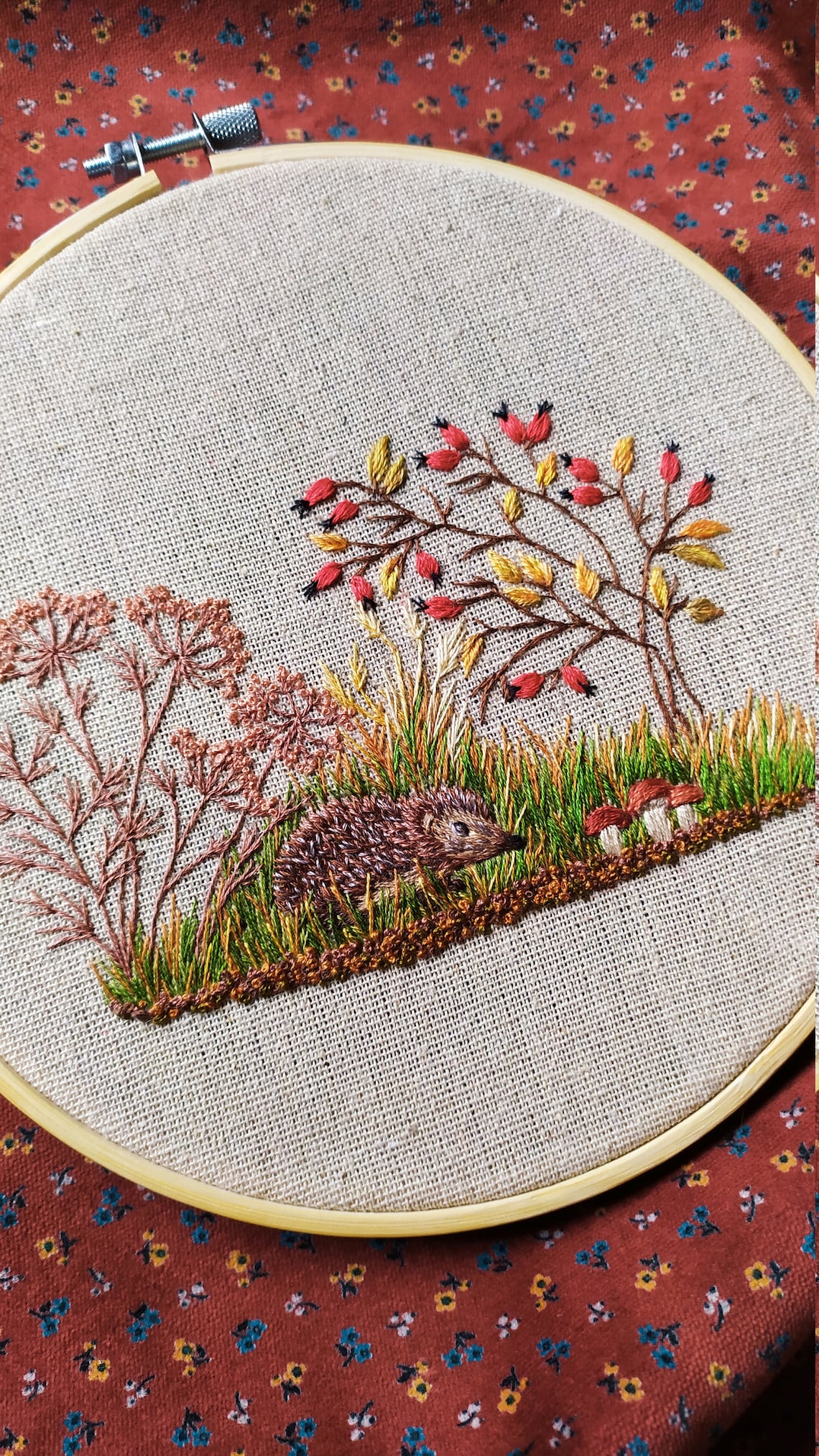 Hand Embroidery Embroidery Art Modern Embroidery Thread - Etsy