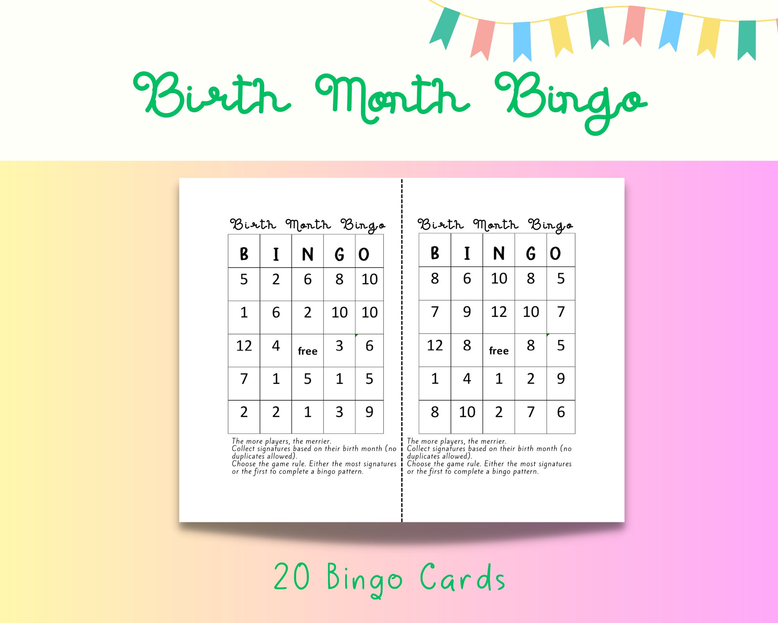 10 PDF Games Bundle Printable Games for All Ages in PDF - Etsy