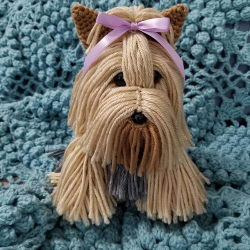 Crochet Yorkie - Etsy