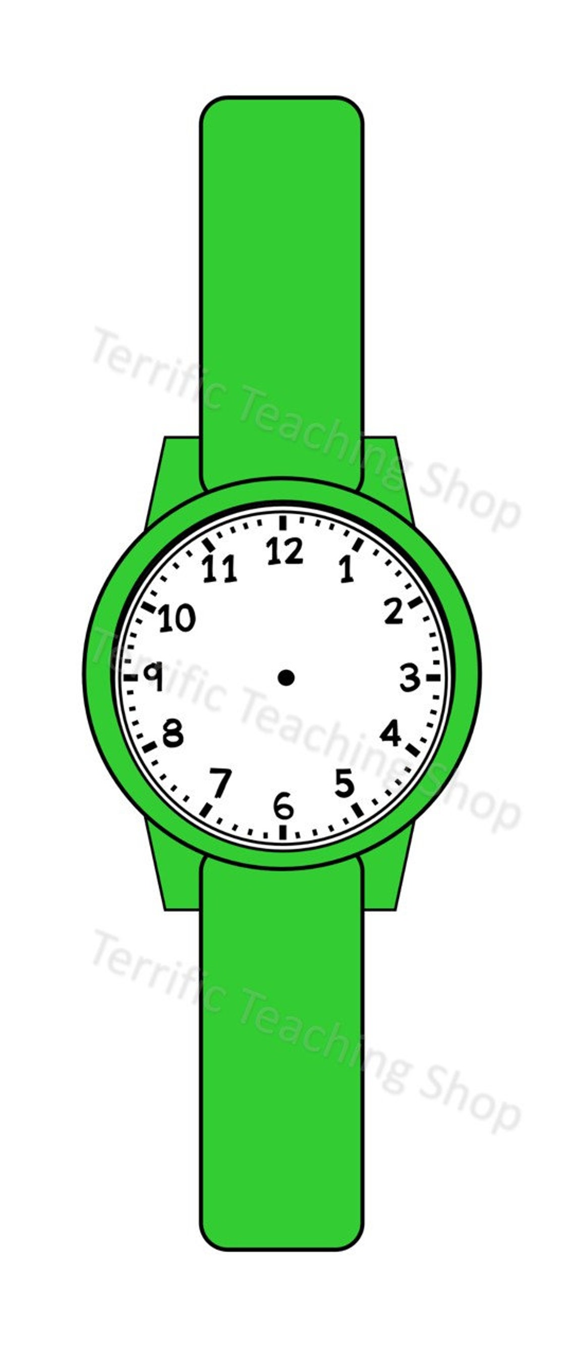 Blank Clock Clip Art - Etsy