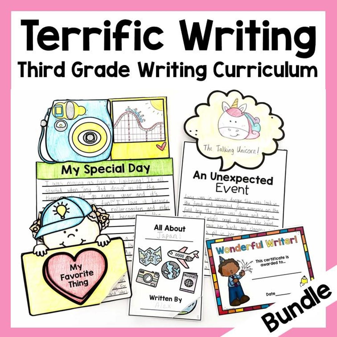 Third Grade Writing Curriculum 3rd Grade Writing Units Lessons Terrific ...