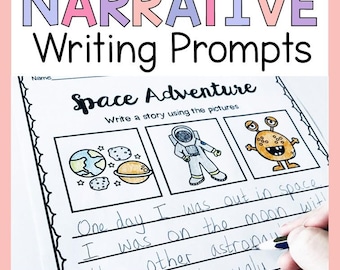 First Grade Narrative Writing Prompts and Writing Worksheets Narrative ...