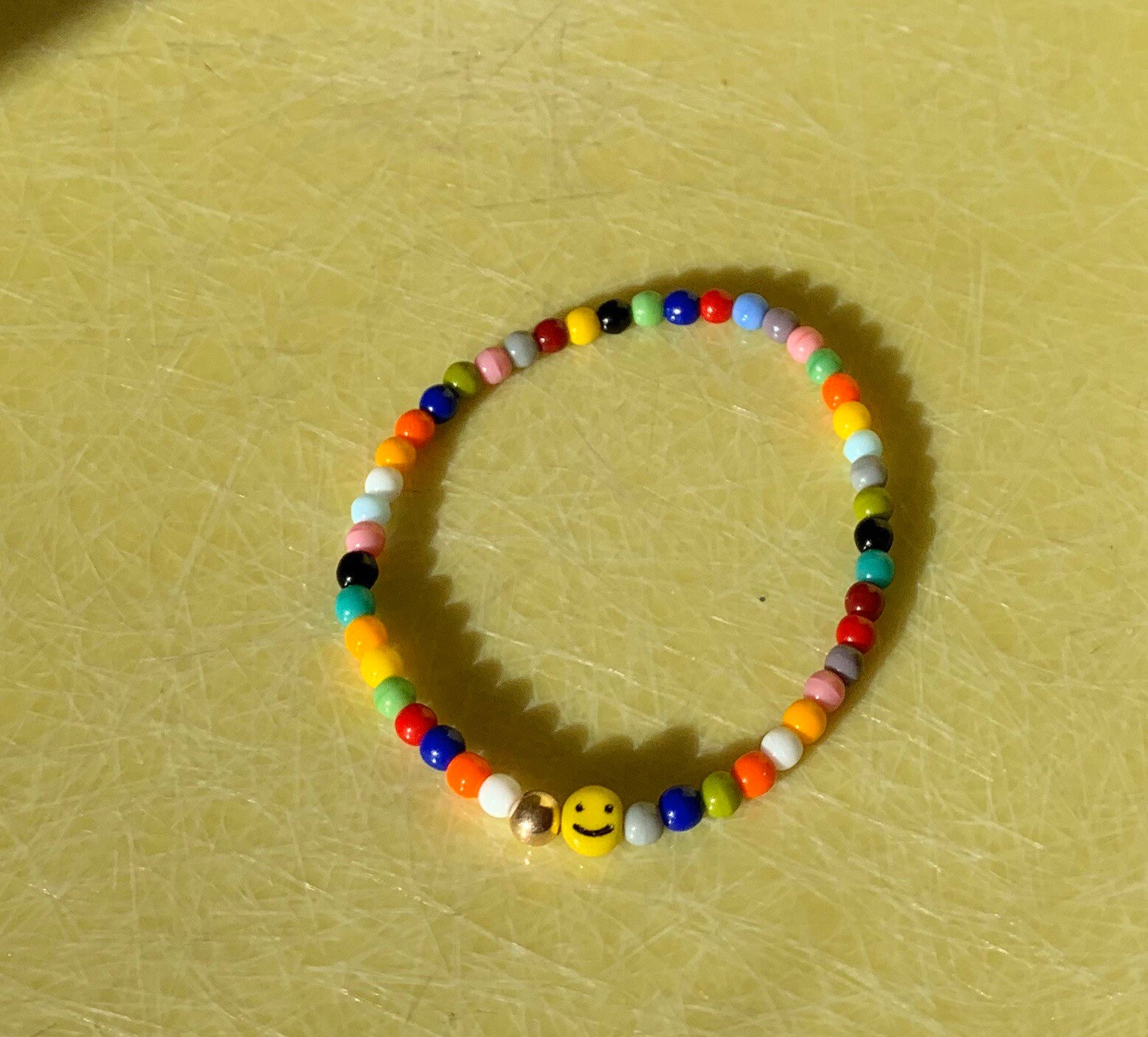 Summer Camp Bracelets Druk Beads African Trade Beads Smiley - Etsy