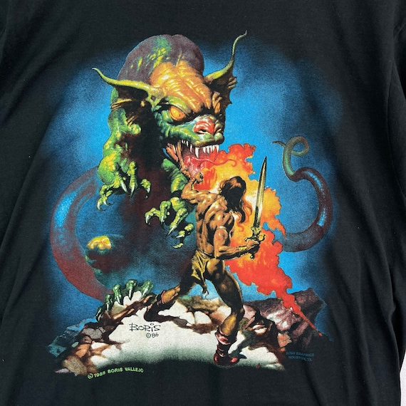 Vintage 1986 BORIS VALLEJO Conan The Barbarian Comic … - Gem