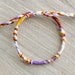 Knotted Friendship Bracelet/anklet | Skinny Bracelet/anklet | Beach ...