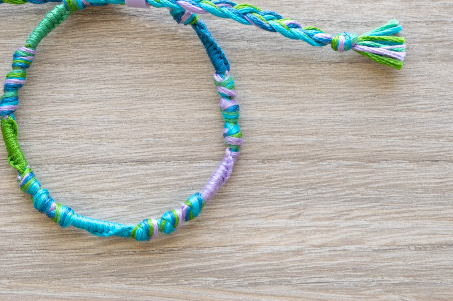 Knotted Friendship Bracelet/anklet | Skinny Bracelet/anklet | Beach ...