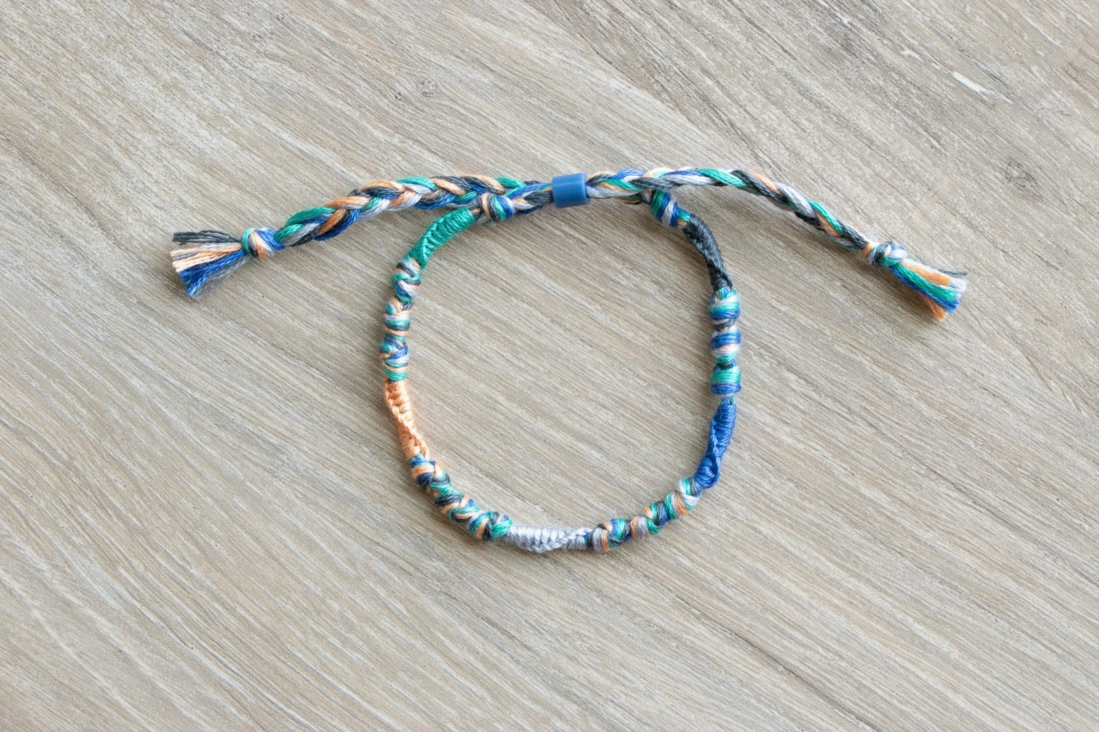 Knotted Friendship Bracelet/anklet | Skinny Bracelet/anklet | Beach ...