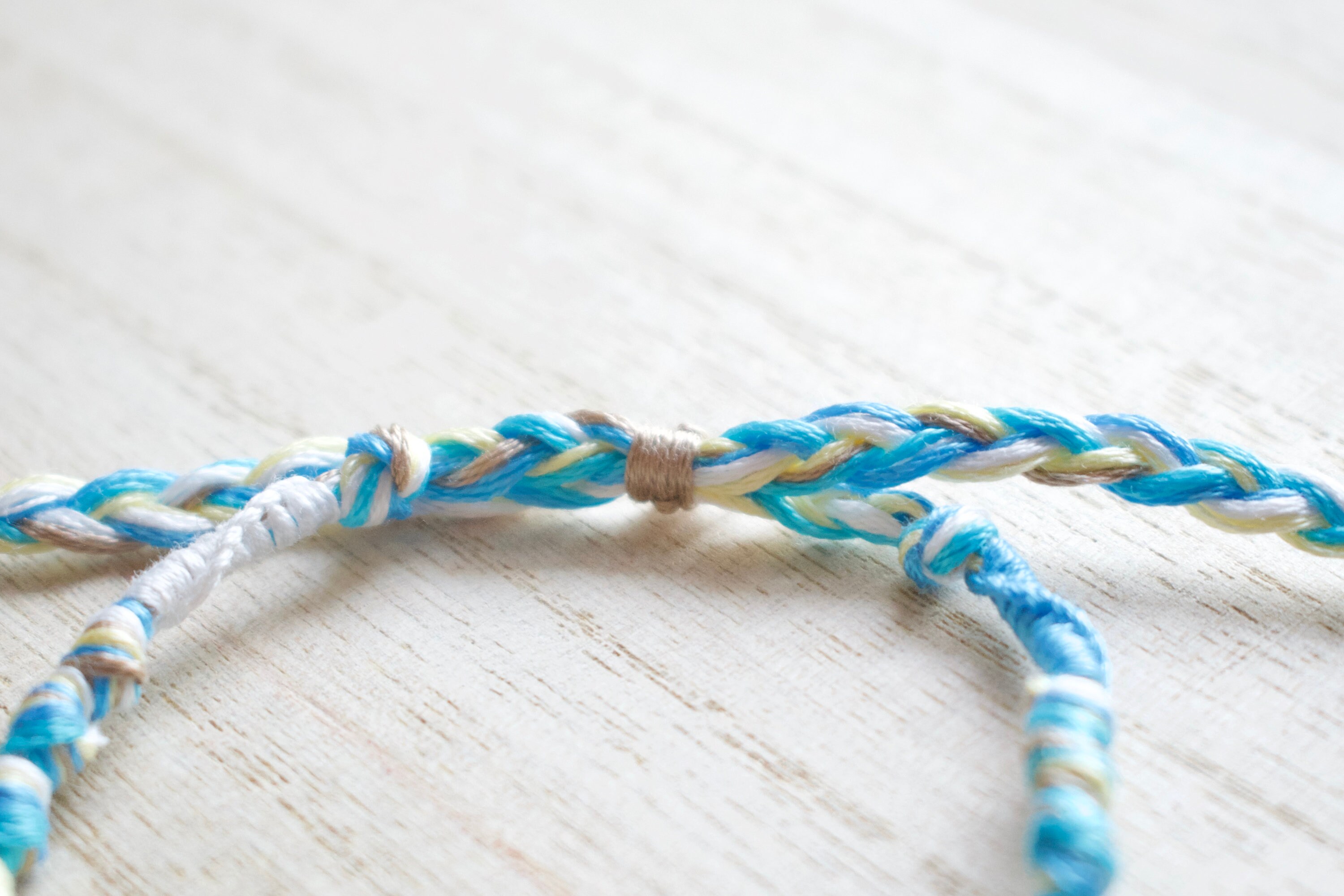 Knotted Friendship Bracelet/anklet Skinny Bracelet/anklet - Etsy