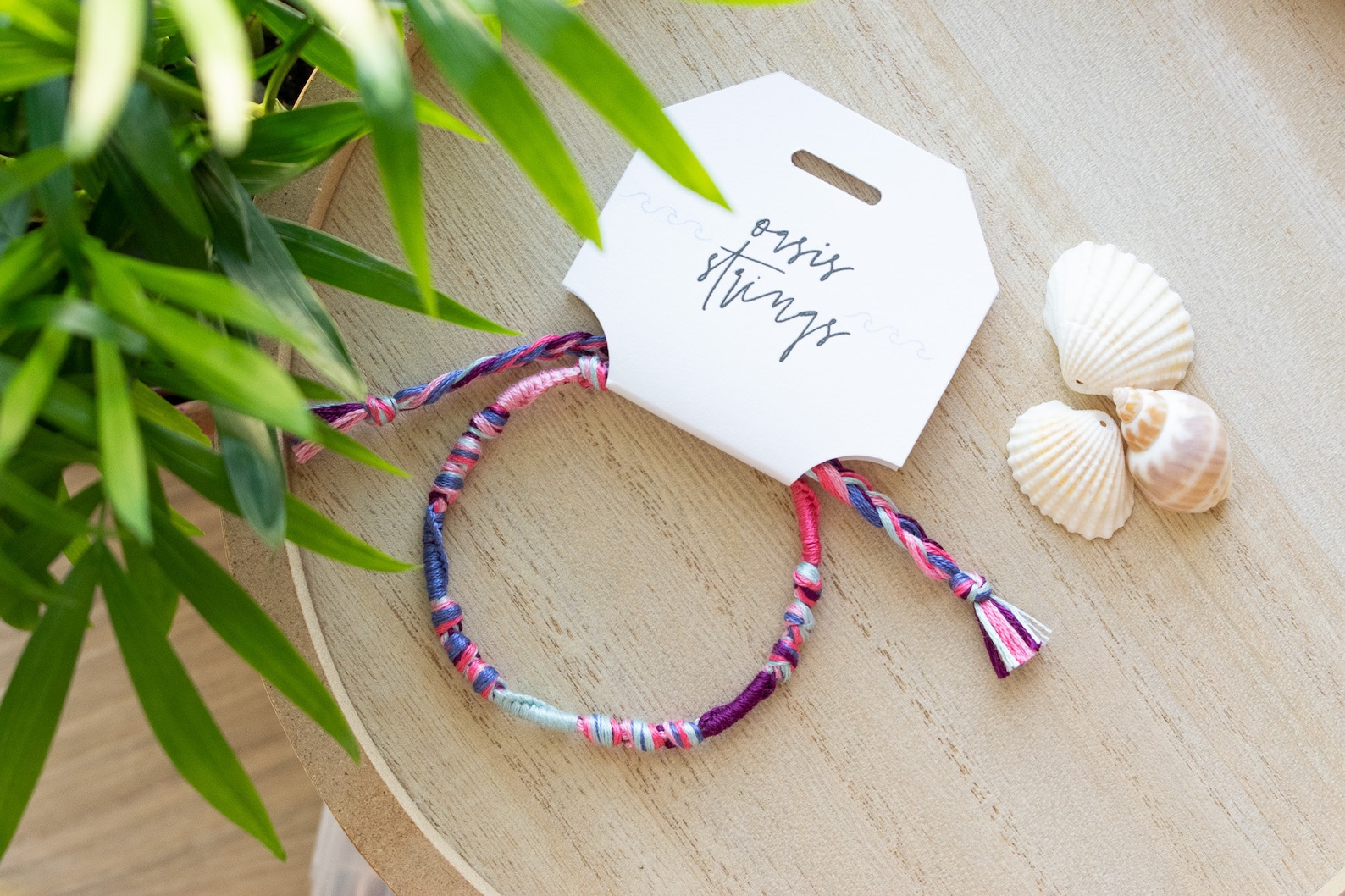 Knotted Friendship Bracelet/anklet | Skinny Bracelet/anklet | Beach ...