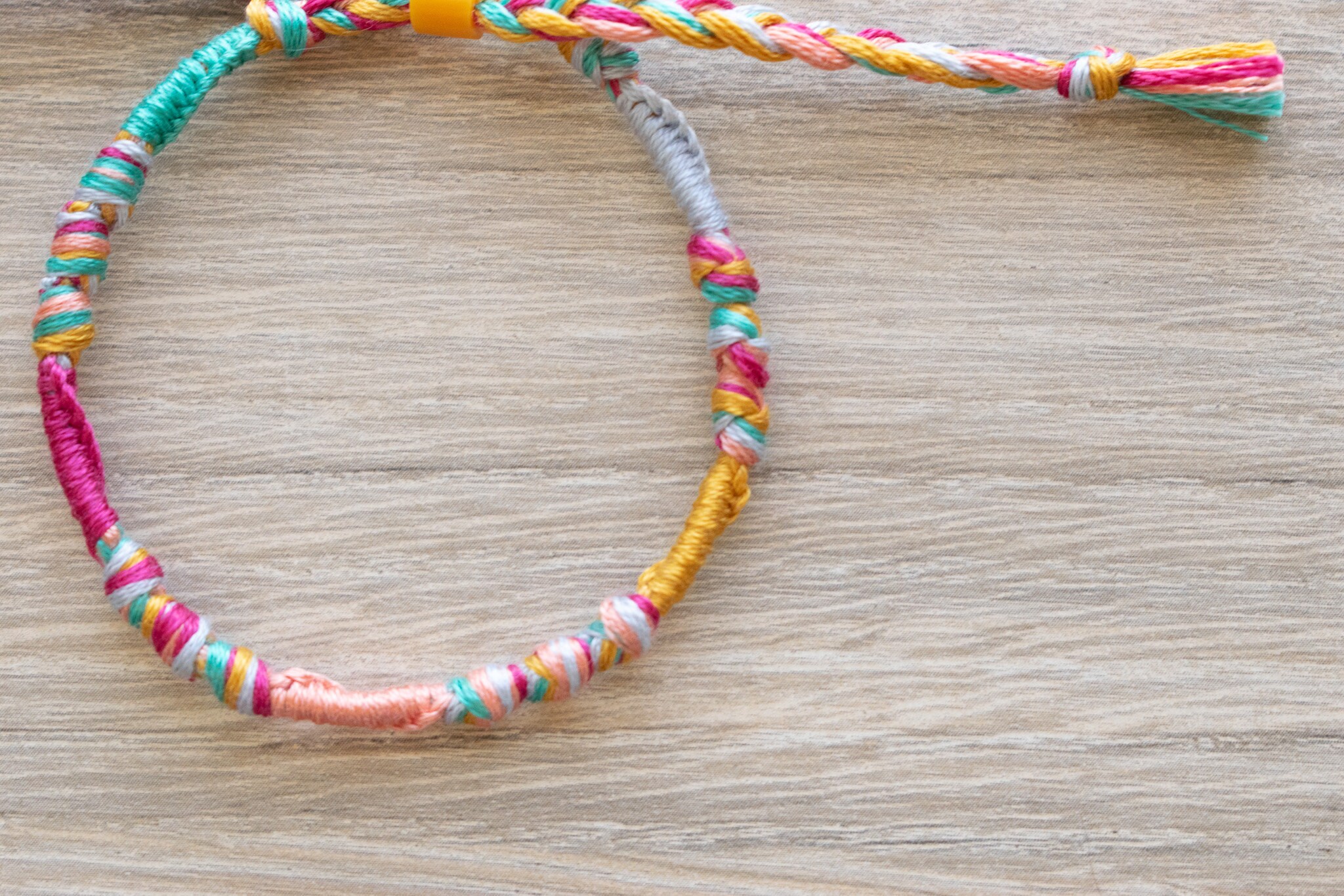 Knotted Friendship Bracelet/anklet | Skinny Bracelet/anklet | Beach ...