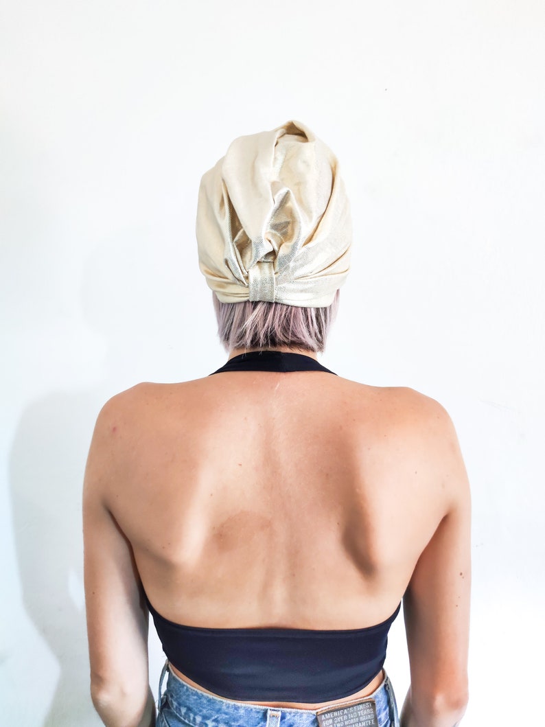 HAND MADE TURBANS Unique Gold Sunbath Hairband Made in Italy - Etsy