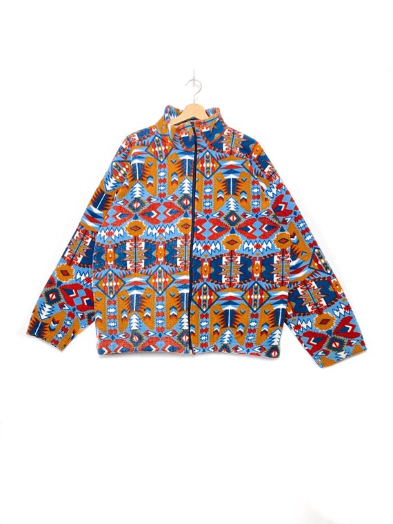 Light Blue Aztec Pattern