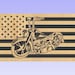 Cnc G-code File for American Flag. WE THE PEOPLE Size of Flag is 11.25 ...