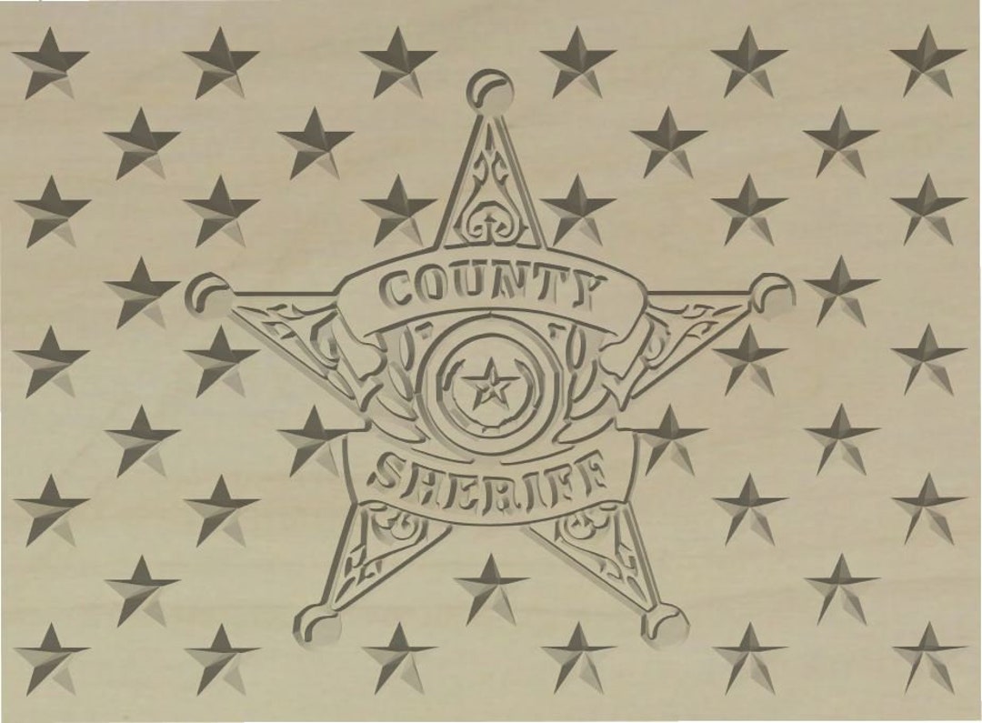 Sheriff Union G-CODE Ready to Cut - Etsy