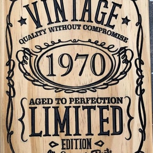 G-code Bundle of Vintage 70's Signs. 1970 Thru 1979 All Ready to Cut ...