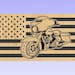 Cnc G-code File for American Flag. WE THE PEOPLE Size of Flag is 11.25 ...
