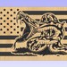 Cnc G-code File for American Flag. WE THE PEOPLE Size of Flag is 11.25 ...
