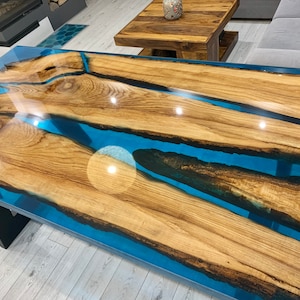 Custom Made Epoxy Dining Table 180x90cm HANDMADE - Etsy