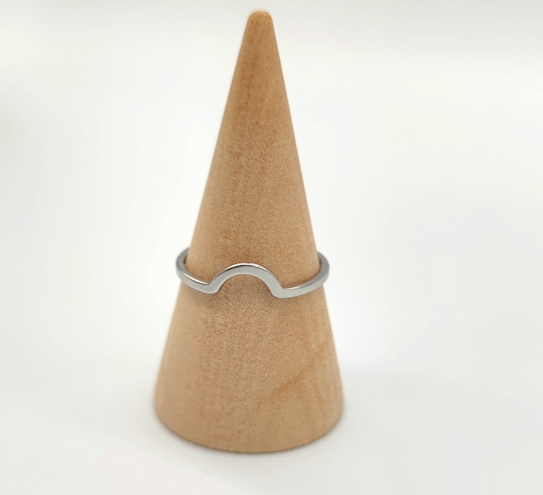 Ring Semicircle, Minimalist Ring, Gold, Silver, Rose Gold, Friendship ...