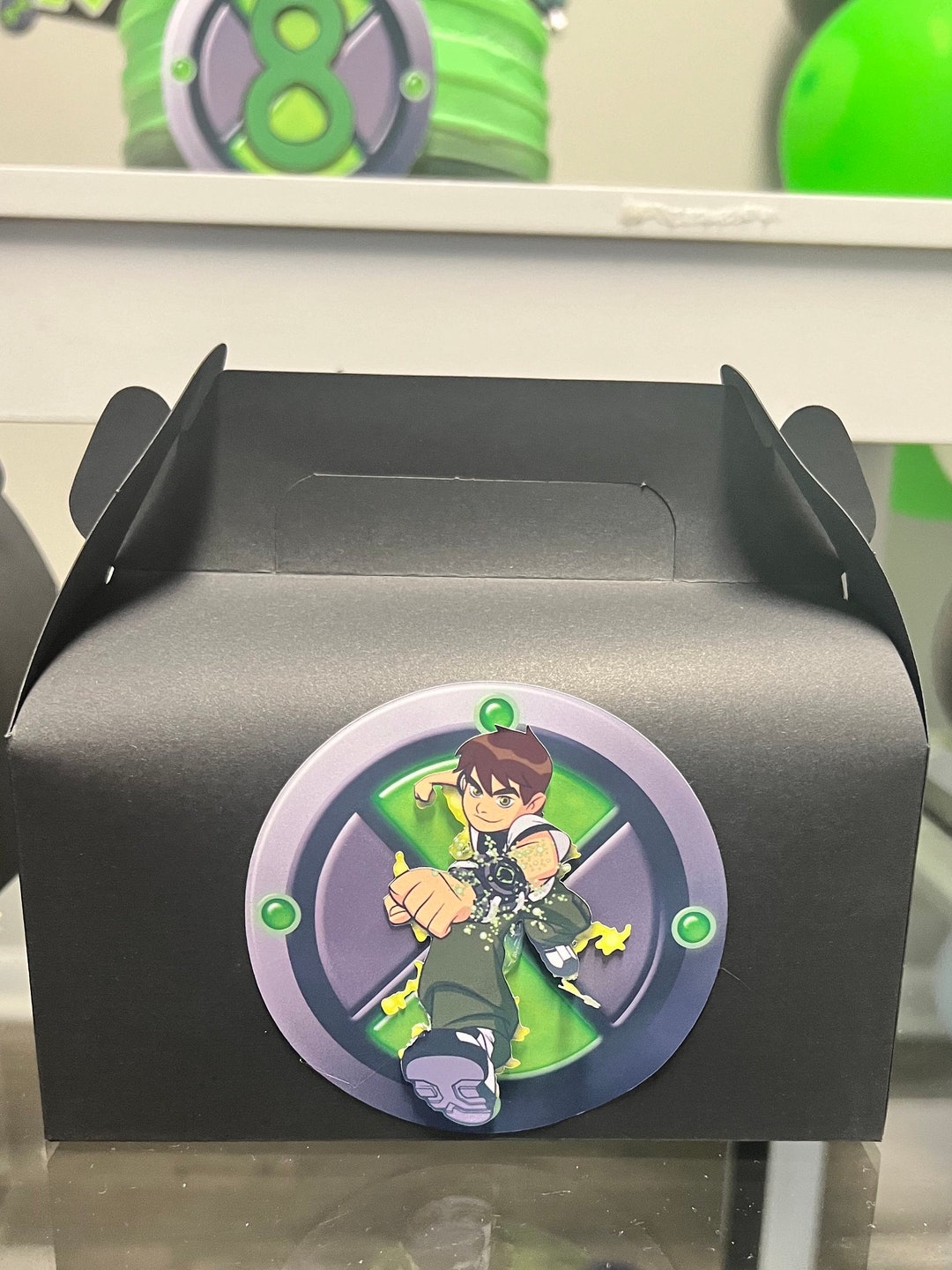 Ben 10 Birthday Gable Boxes Goody Boxes Set of 6 - Etsy