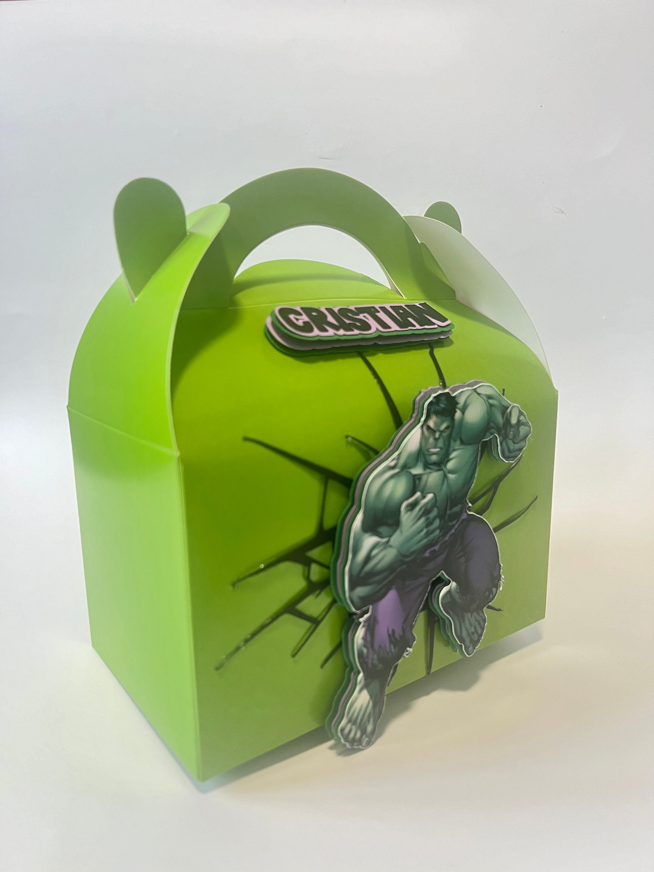 Avengers Hulk Candy Gable Box Set of 6 - Etsy