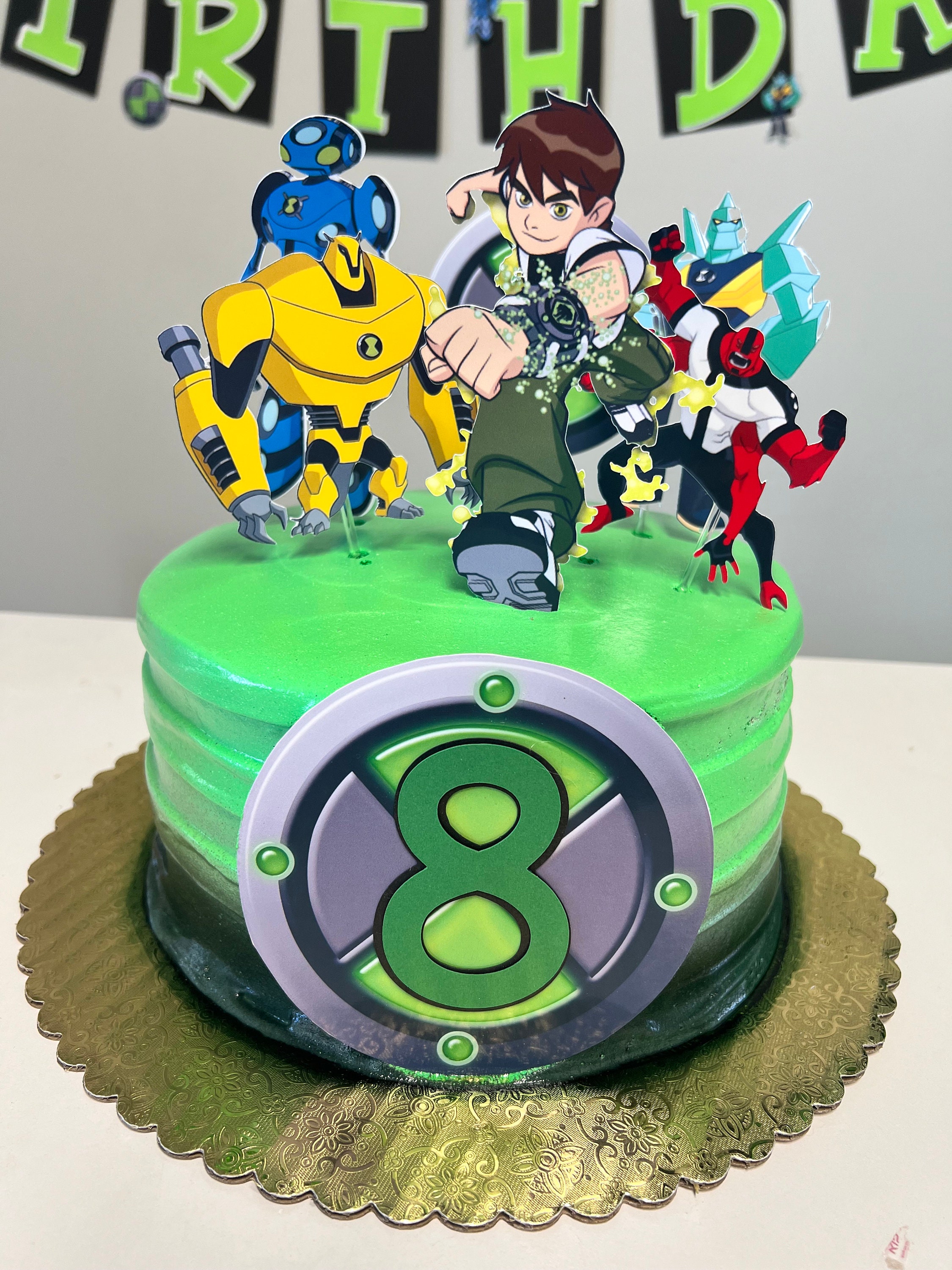 Ben 10 Birthday Cake Topper - Etsy
