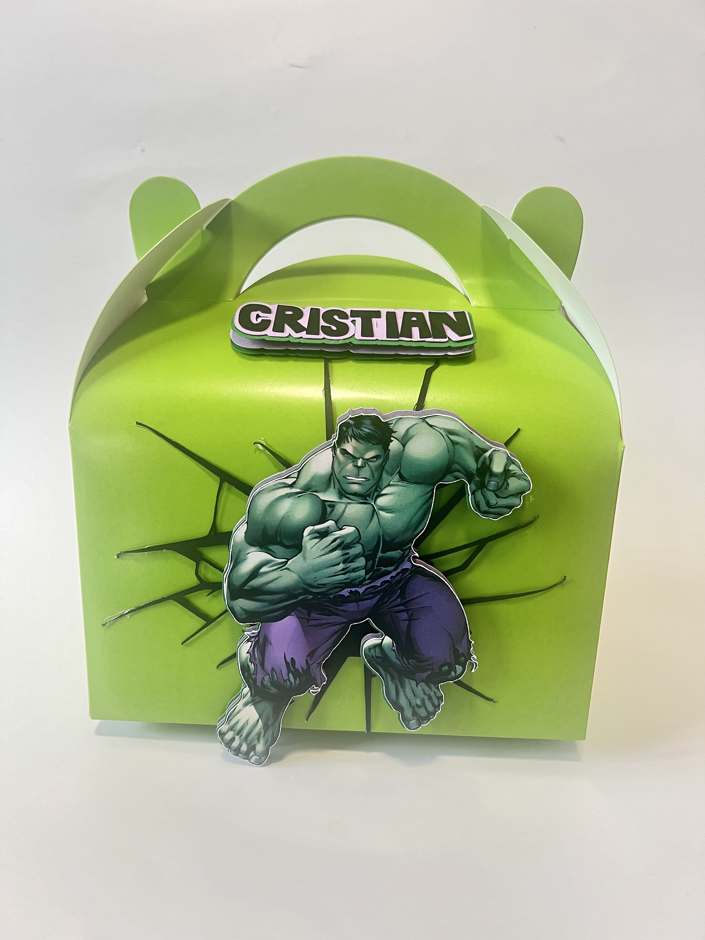 Avengers Hulk Candy Gable Box Set of 6 - Etsy