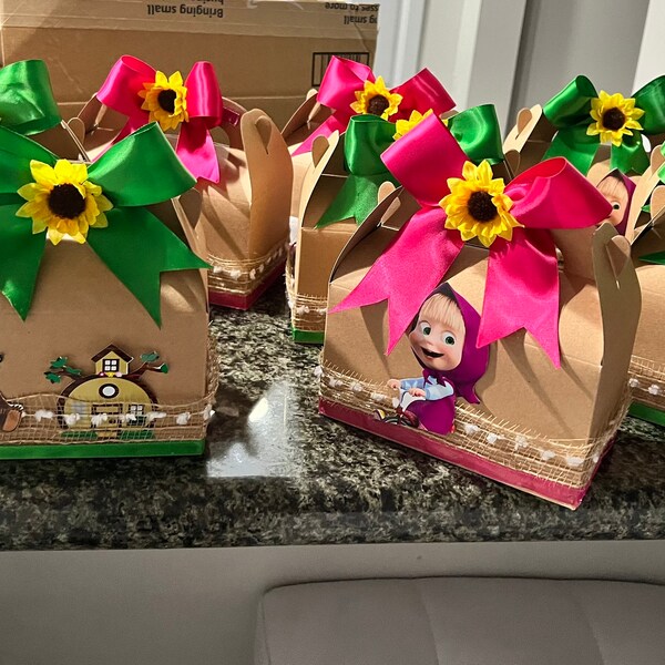 Masha and the Bear - Etsy