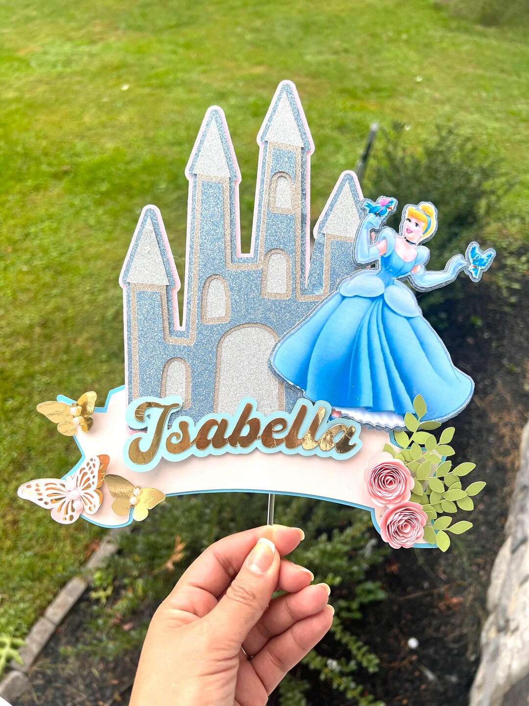 Princess Cake Topper / Princess Topper / Cinderella Cake Topper ...
