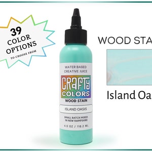 Teal Wood Stain, Wood Stain for Wooden Jewelry Creations, Enhance Wood ...