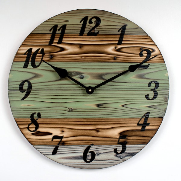 Farmhouse Wall Clock - Etsy