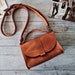 Leather Crossbody Bag, Brown Leather Purse, Womens Handbags, Handmade ...