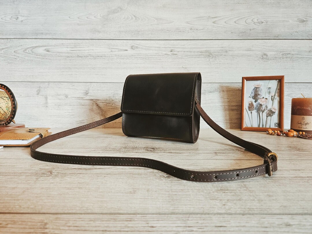 Leather Crossbody Bag, Small Leather Purse, Personalized Handbags for ...