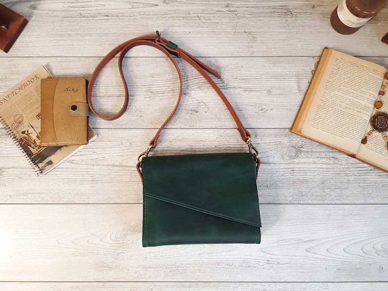 Small Leather Purse Women Leather Crossbody Bag Cross Body - Etsy