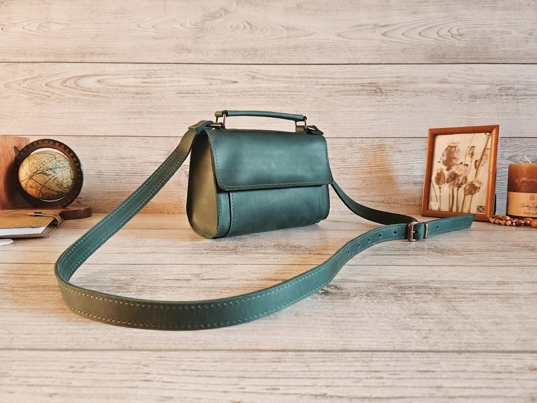 Small Leather Purse, Leather Crossbody Bag, Personalized Handbags for ...