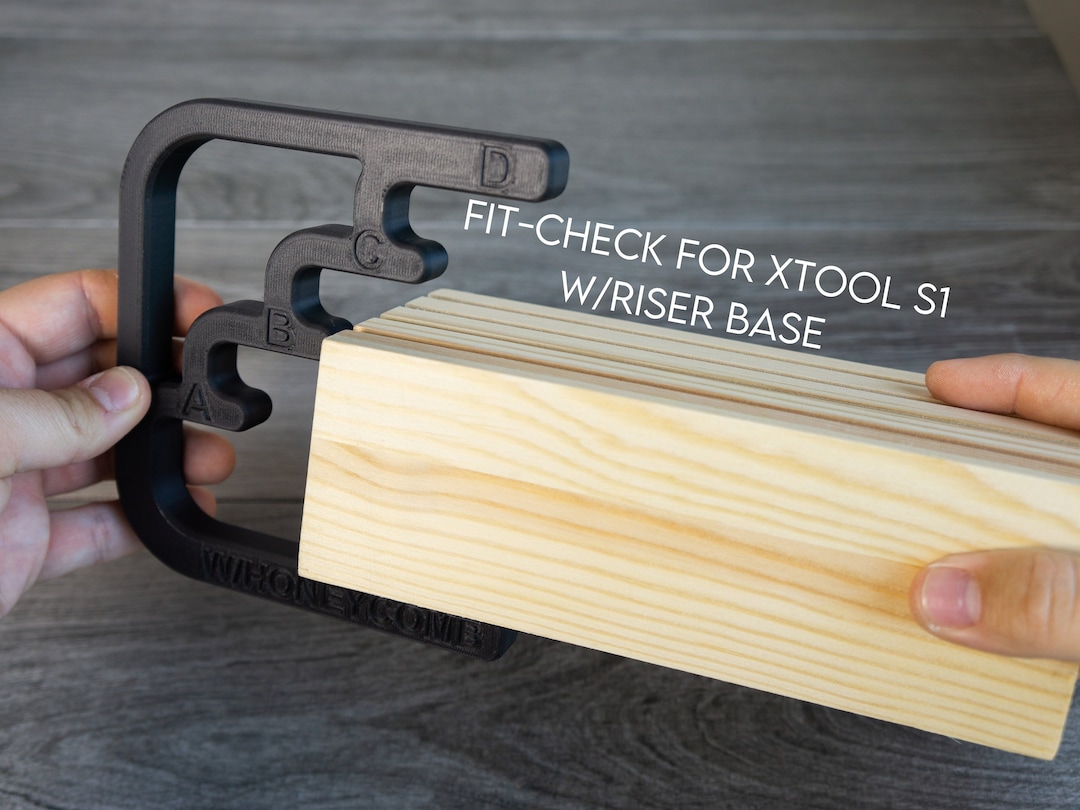 Xtool S1 Riser Base Level Fit Tool - Digital Download STL Set - Etsy