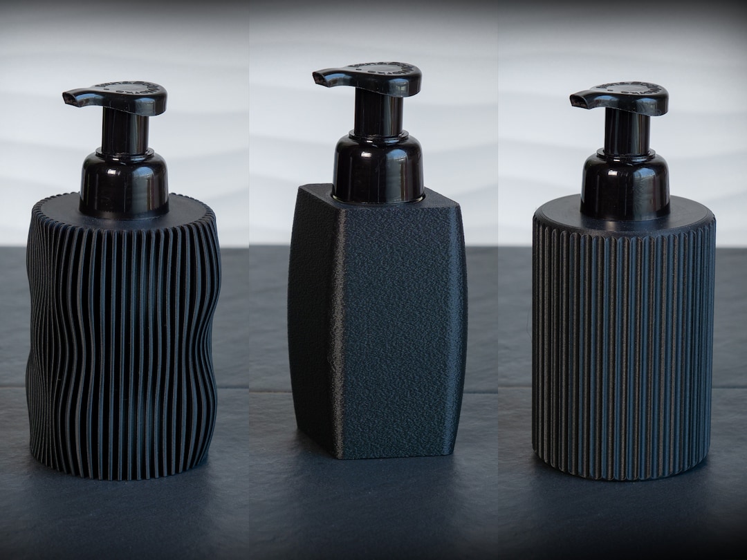 Matte Black Trio Soap Sleeve and Covers Bundle for Bath and Body Works ...