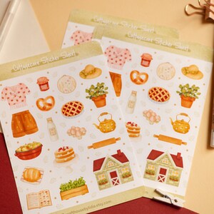 Cute Cottagecore Sticker Sheet Cottagecore Stickers - Etsy