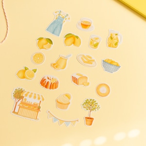 Lemons Themed Sticker Pack | Summer Lemonade Stickers - Etsy