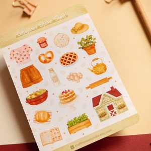 Cute Cottagecore Sticker Sheet Cottagecore Stickers - Etsy