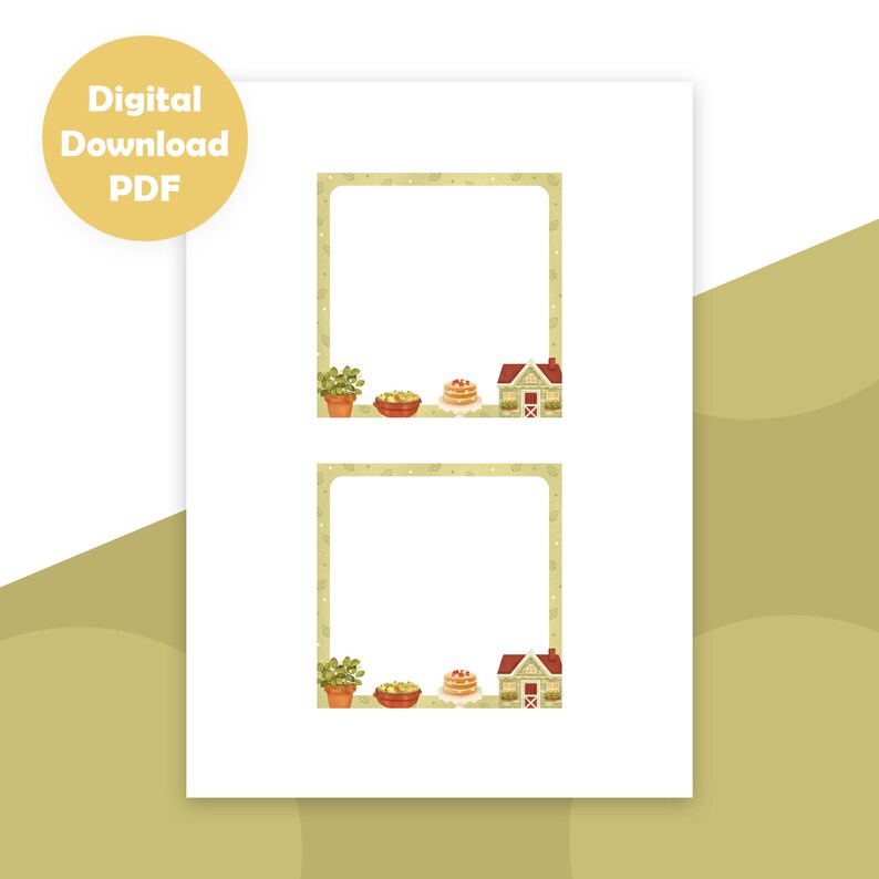 Cute Printable Sticky Notes Printable Memopad Printable - Etsy