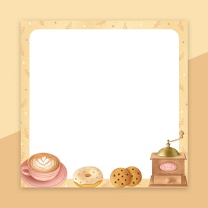 Coffee Theme Printable Sticky Notes: Memo Pad (digital Download) - Etsy